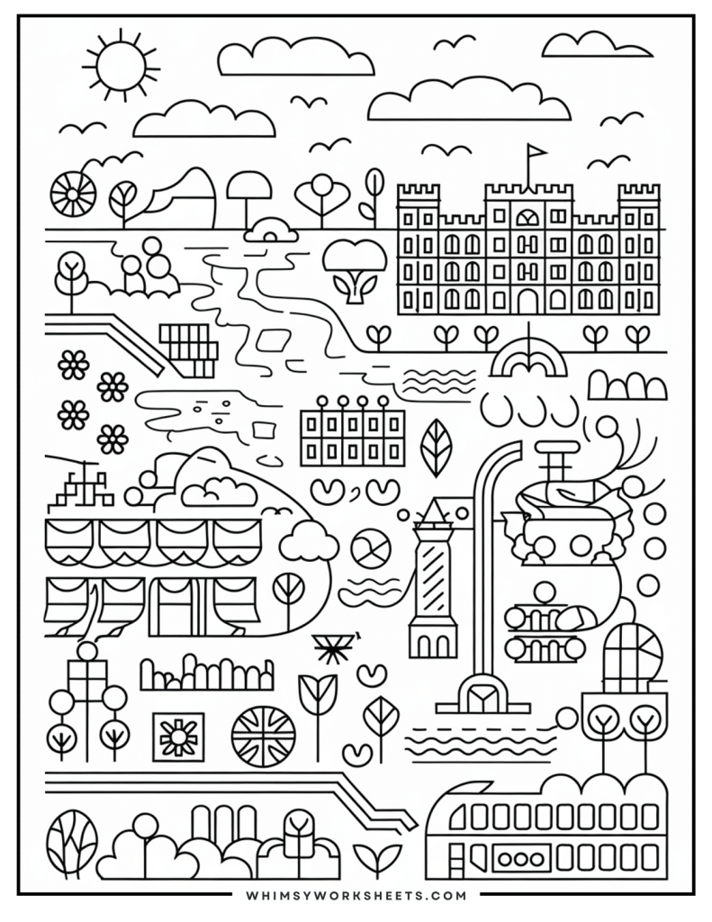 Printable London Activity Pages: Fun for Kids, Adults, and Classrooms