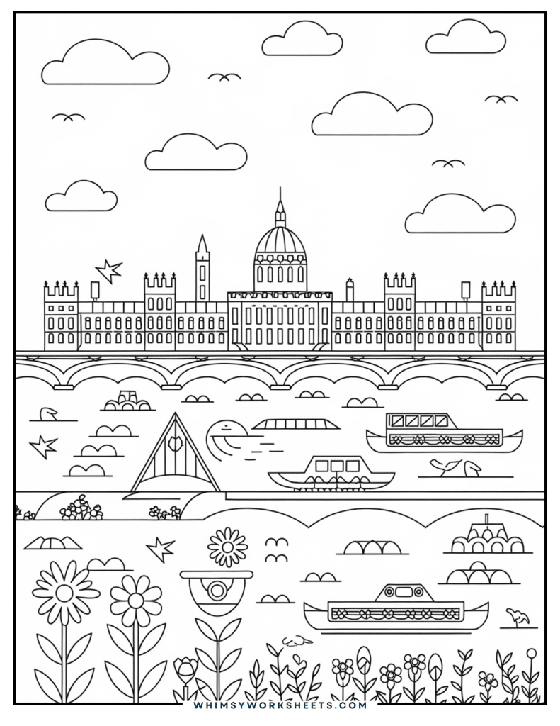 FREE London Coloring Pages: Iconic Sights to Inspire Your Art